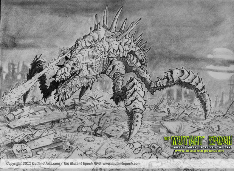 The Mutant Epoch: Art from Mutant Beastiary One