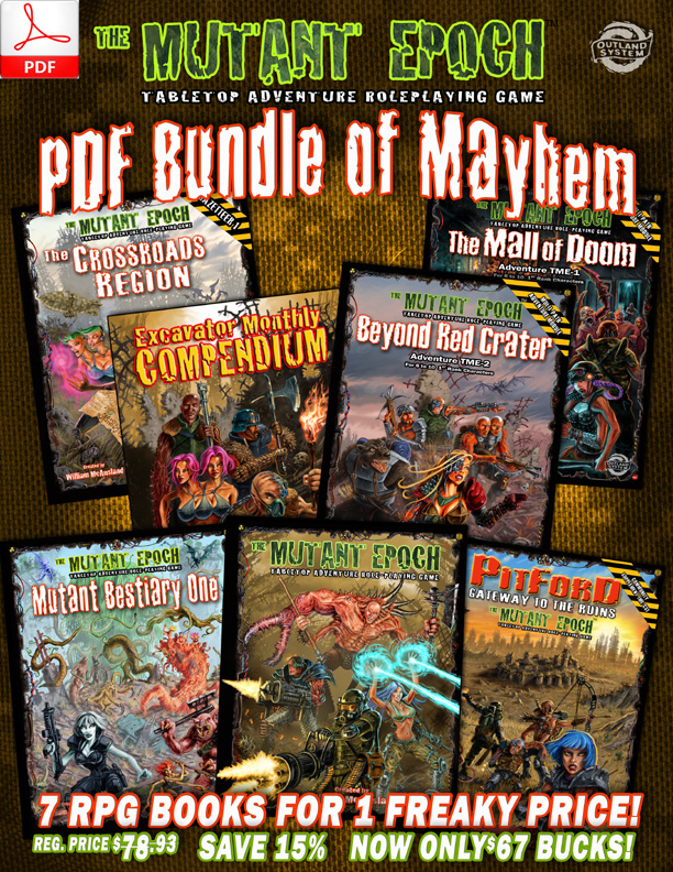 The Mutant Epoch RPG:: Bundles Zone